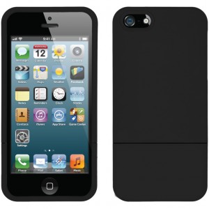 iPhone 5 / 5S Slider Case Black - Case Monkey